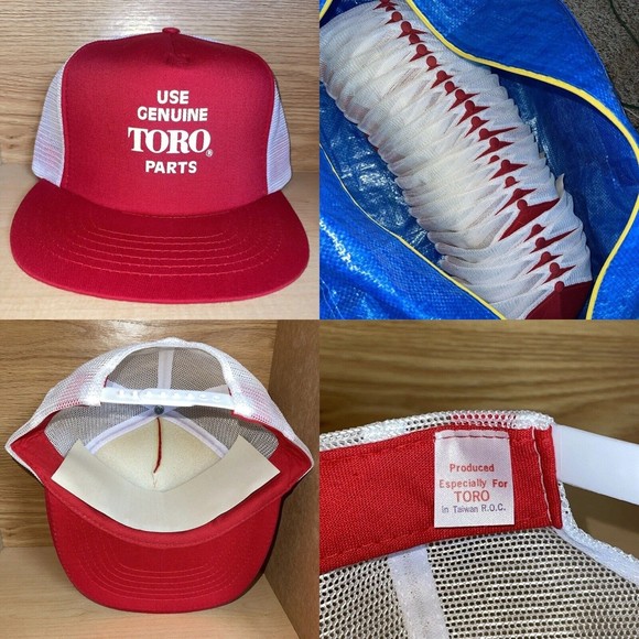 Toro | Accessories | Vintage Toro Use Genuine Parts Snapback Trucker ...